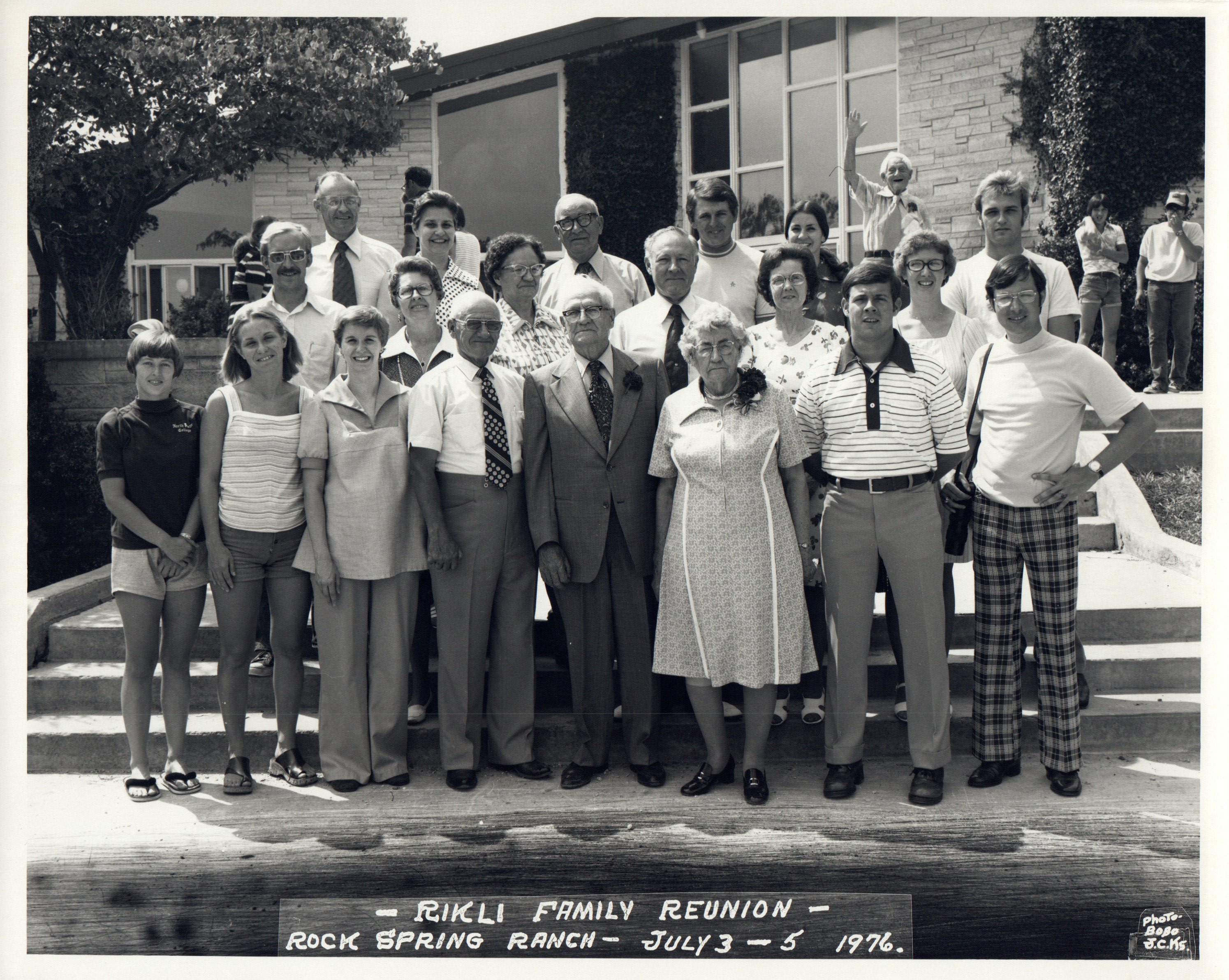Rikli Family Reunion Photos – Rikli Family Home