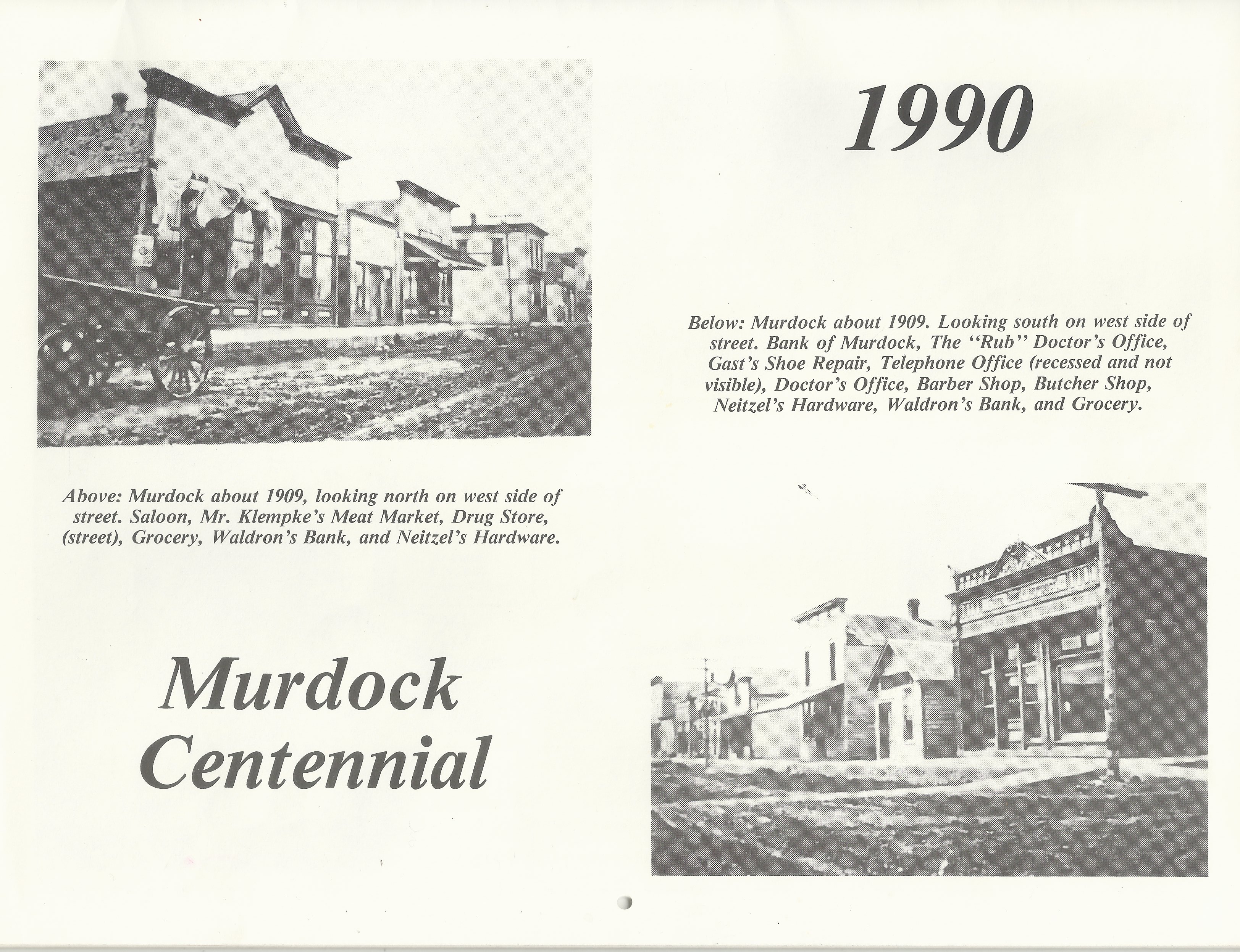 Murdock Nebraska, the cradle of Our Rikli Family – Rikli Family Home